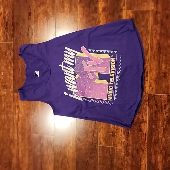 MTV | Tops | I Want My Mtv Tank | Poshmark